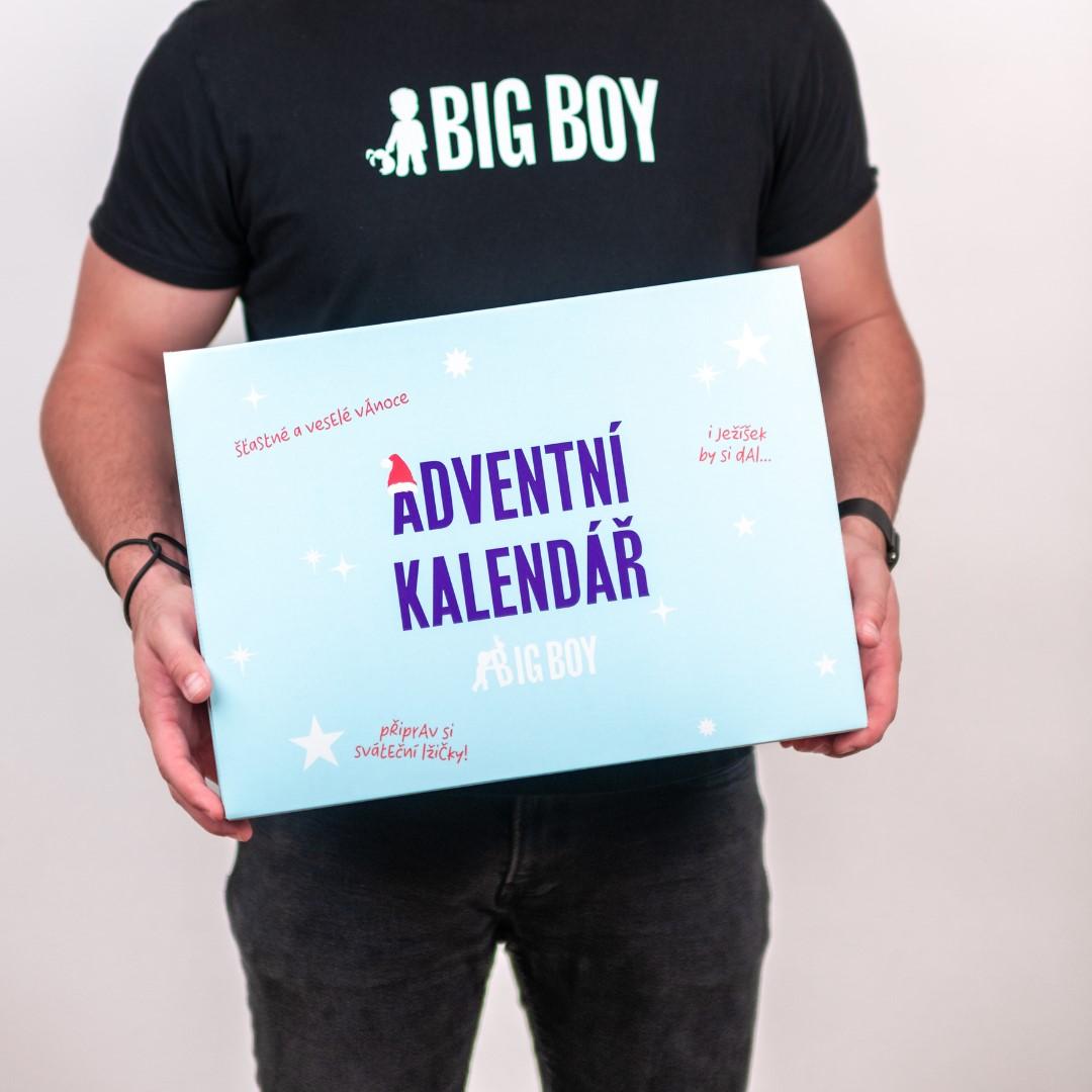 Adventní kalendář BIG BOY 2024 s ořechovými másly a zdravými dobrotami ...